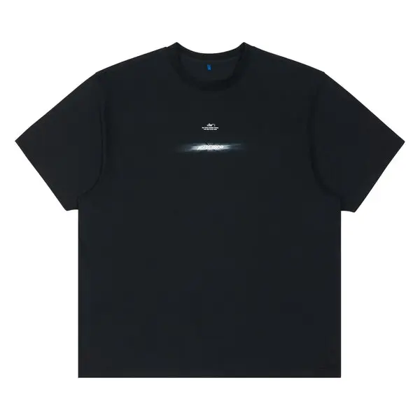 ADER ERROR Minimal Branding Crewneck T-shirt - Black