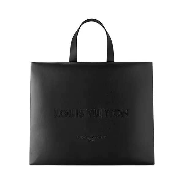 LOUIS VUITTON Shopper Tote Mm - Black