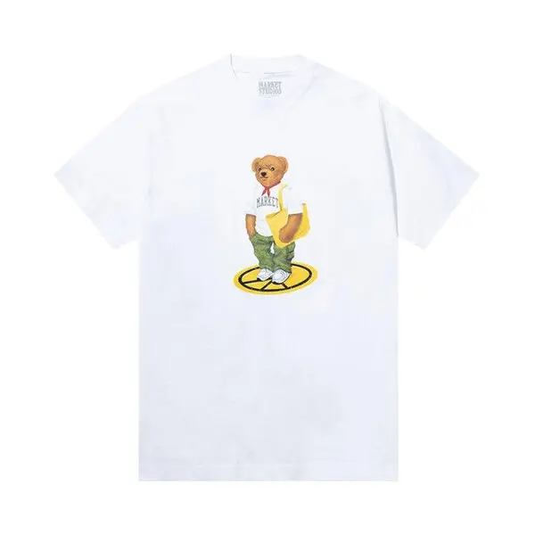 MARKET Printed Bear T-shirt - White