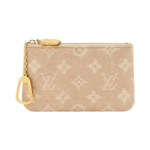 LOUIS VUITTON Key Pouch - Cream