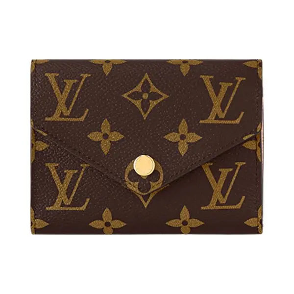 LOUIS VUITTON Victorine Wallet Monogram Canvas/rose Ballerine Pink - Brown