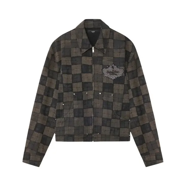 Amiri Checkered Work Jacket