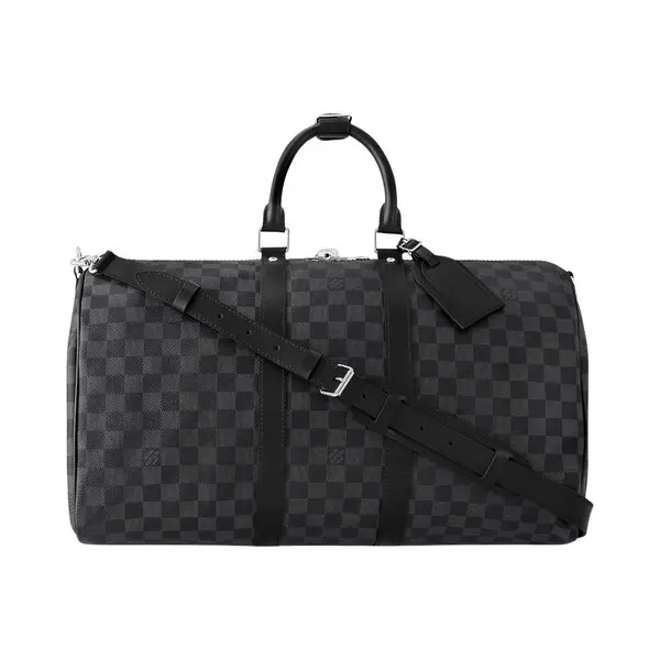 LOUIS VUITTON Keepall Bandoulière 45 - Black