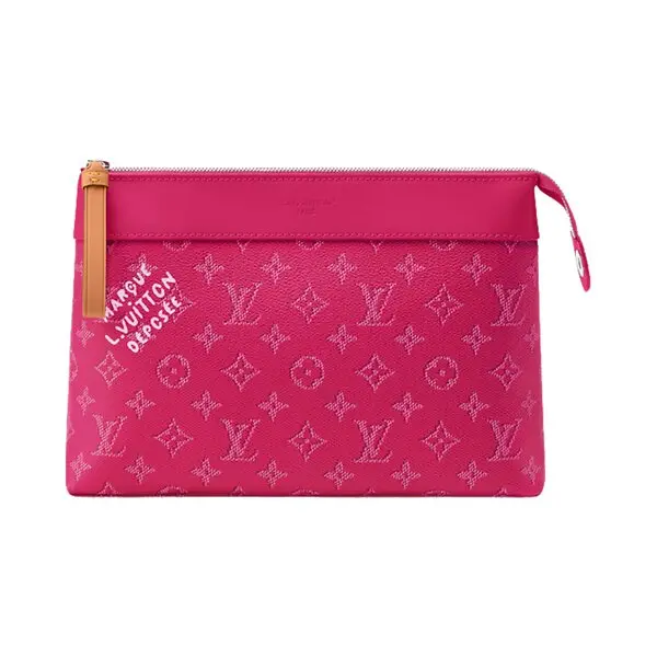 LOUIS VUITTON Pochette Voyage Souple - Red