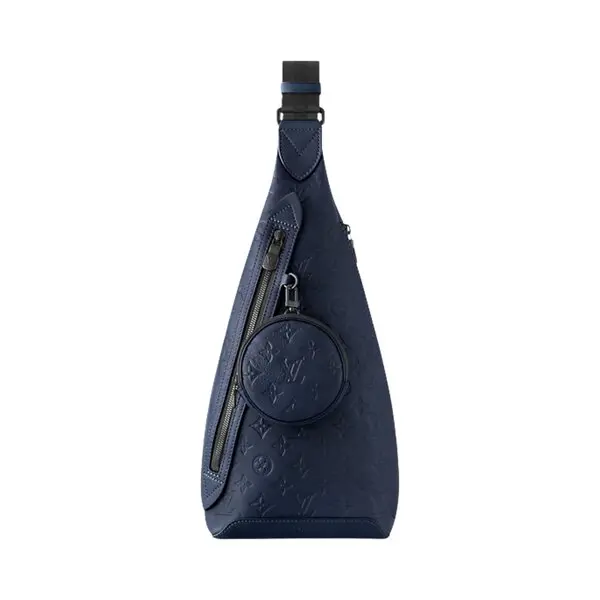 LOUIS VUITTON Duo Slingbag Monogram Shadow Embossed Calf Leather