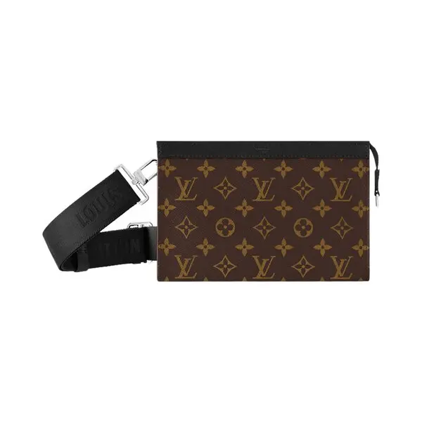 LOUIS VUITTON Gaston Wearable Wallet Monogram Canvas - Brown