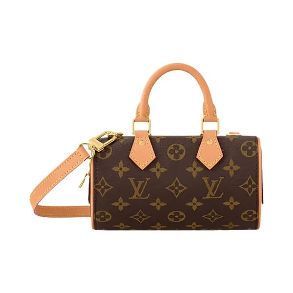 LOUIS VUITTON Nano Speedy Dating Monogram Canvas - Brown