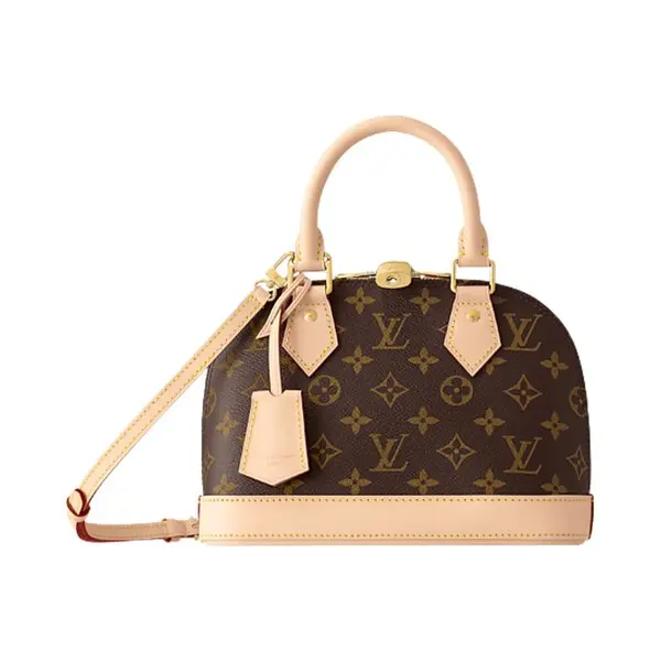 LOUIS VUITTON Alma Bb Monogram Canvas - Brown