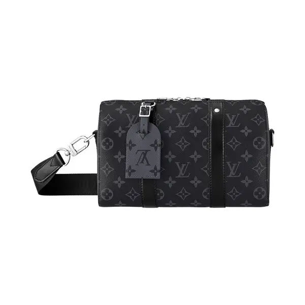 LOUIS VUITTON City Keepall Monogram Eclipse Reverse Canvas
