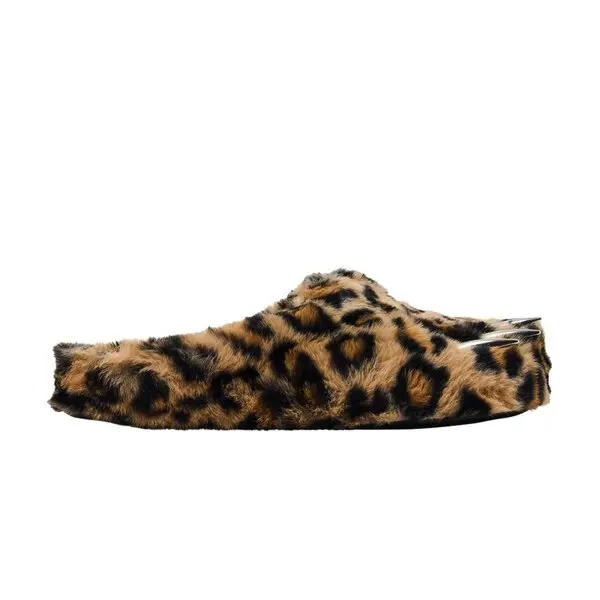 BRAVEST STUDIOS Leopard Claw Mule - Orange