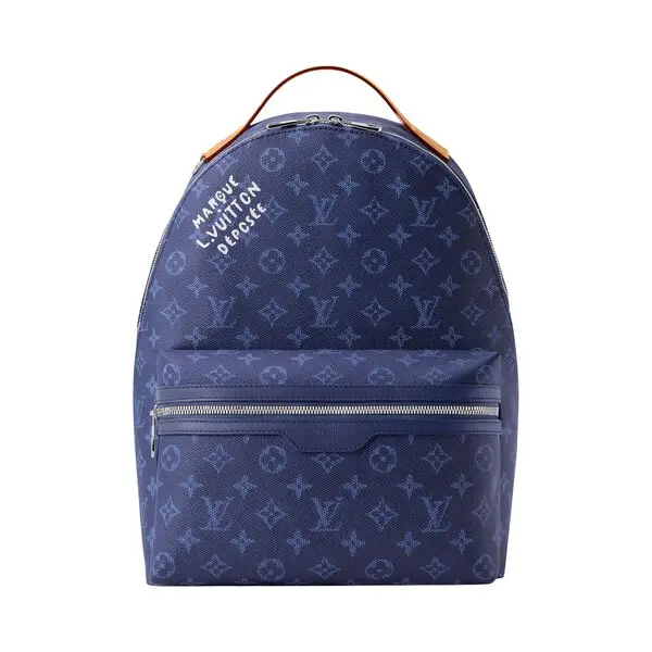 LOUIS VUITTON Discovery Backpack Pm Ocean Monogram Heritage Canvas - Blue
