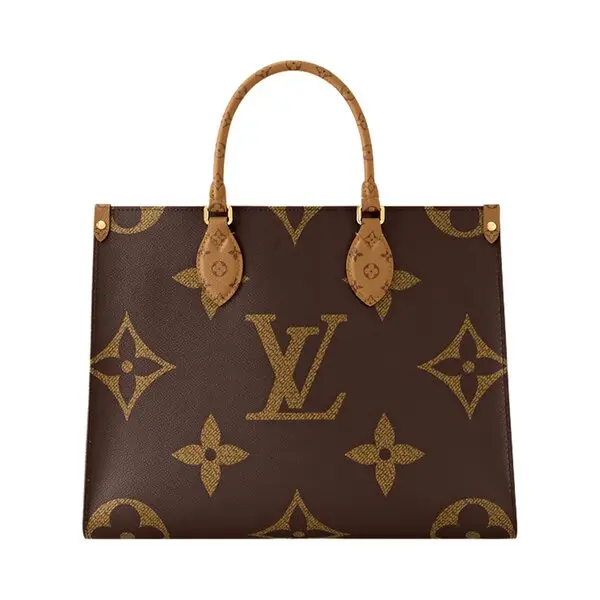 LOUIS VUITTON Onthego Mm Tote - Brown