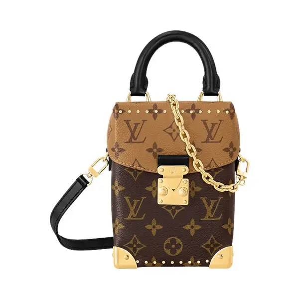 LOUIS VUITTON Camera Box Monogram Reverse Canvas - Brown