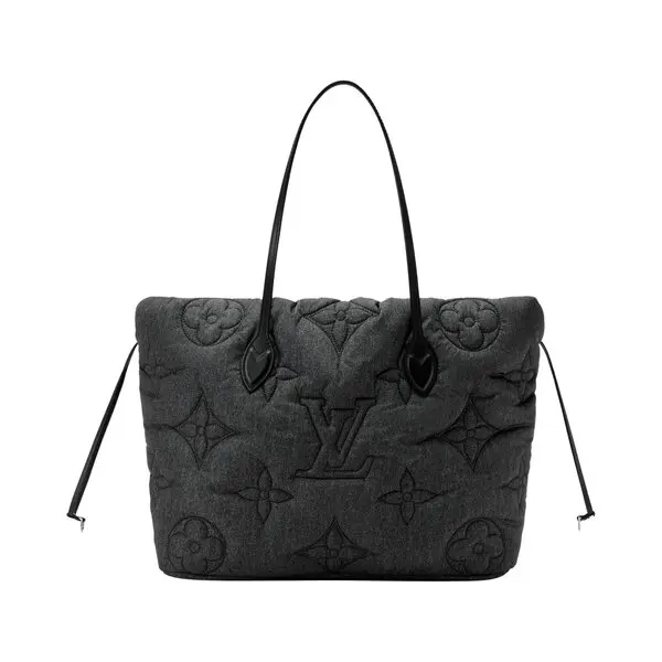 LOUIS VUITTON Neverfull Inside Out Mm Tote - Black