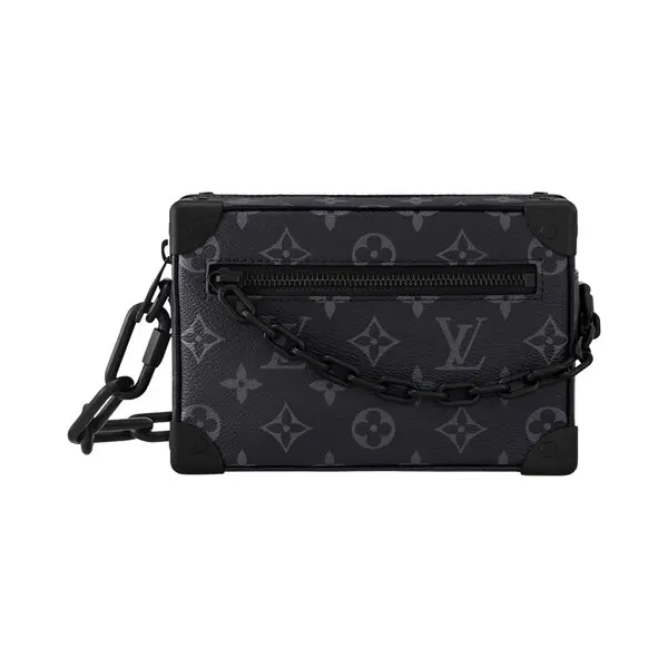 LOUIS VUITTON Mini Soft Trunk Monogram Eclipse Canvas - Black