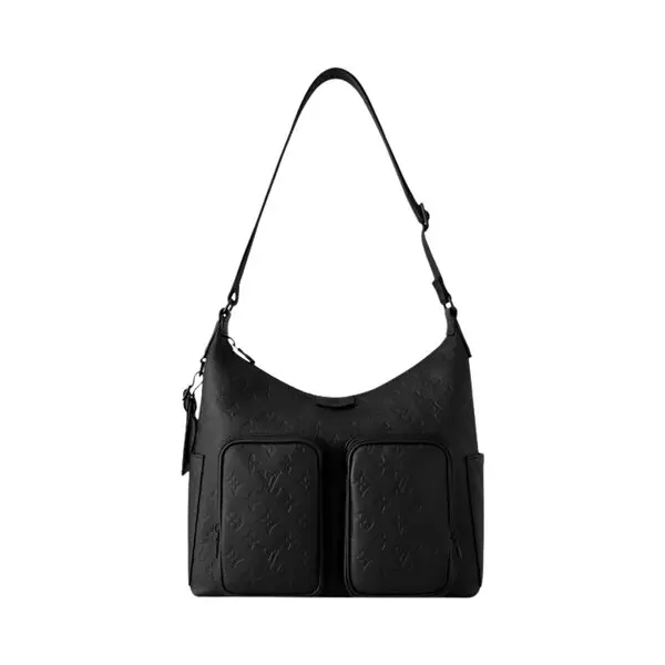 LOUIS VUITTON Hobo Cargo Monogram Shadow - Black