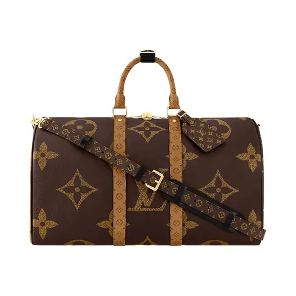 LOUIS VUITTON Keepall Bandoulière 45 Monogram - Brown
