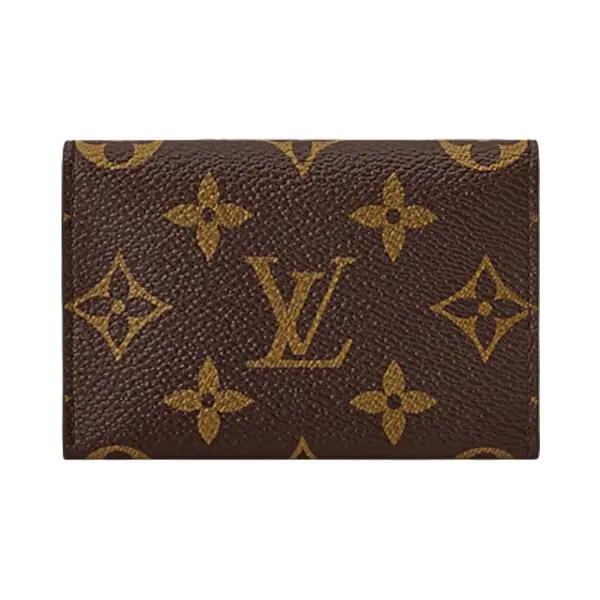 LOUIS VUITTON Slim Card Holder Monogram Canvas - Brown