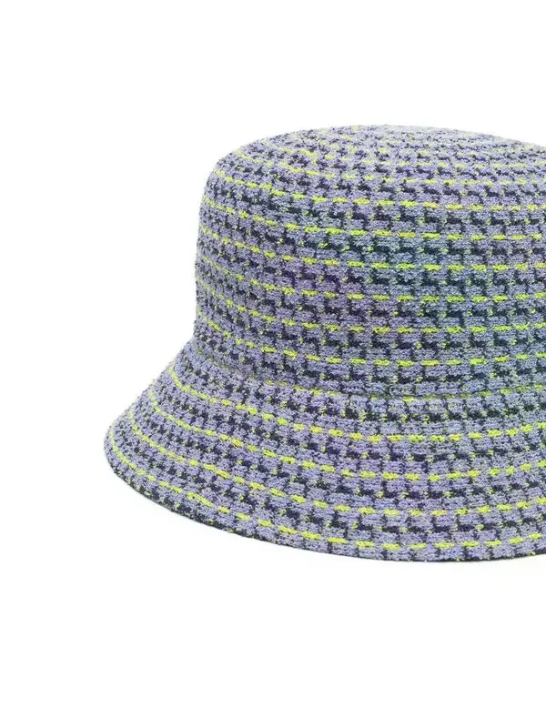 KANGOL Jacquard-weave Bucket Hat