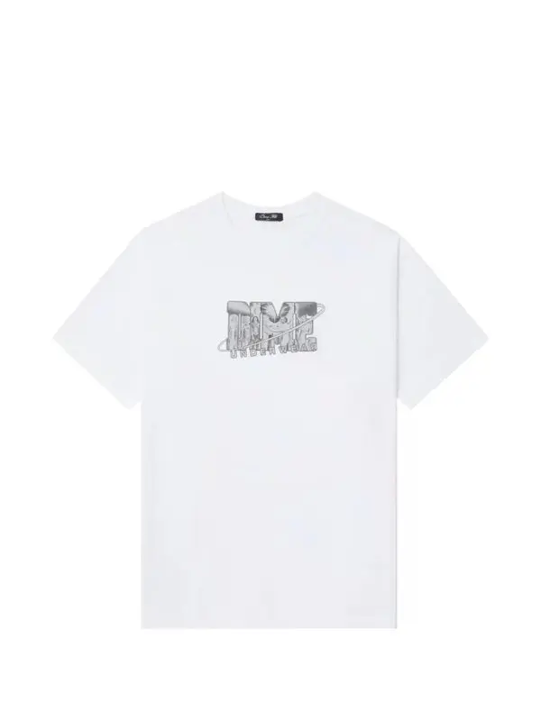 DIME Logo-print T-shirt - White