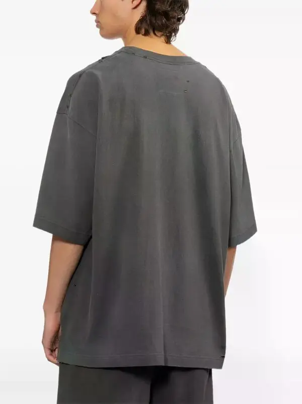 Mihara Yasuhiro Distressed Graphic T-shirt
