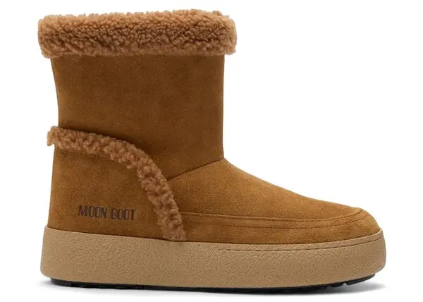 Moon Boot Ltrack Tina Boots - Cognac