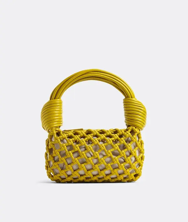 Bottega Veneta Mini Double Knot Crochet Bag