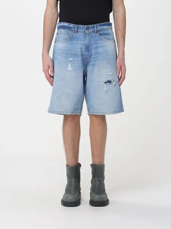 Just Cavalli Cotton Denim Shorts