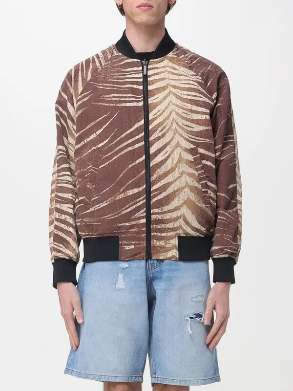 Just Cavalli Reversible Nylon Bomber Jacket