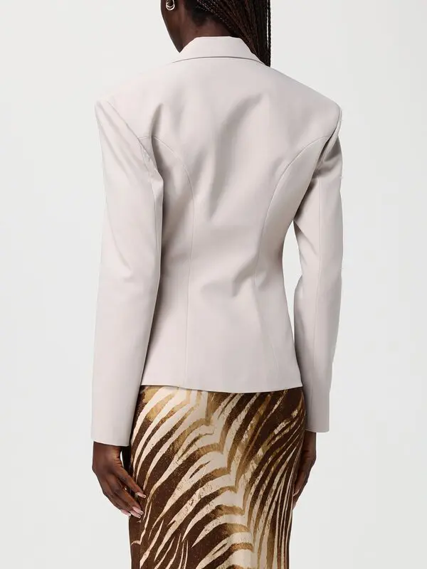 Just Cavalli Polyester Blazer With Ribbon
