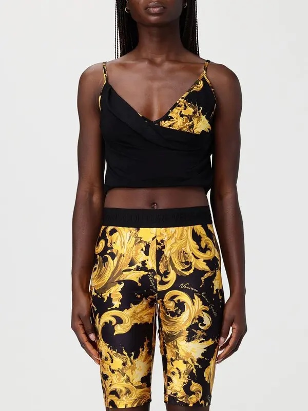 Versace Graphic Print Camisole Top