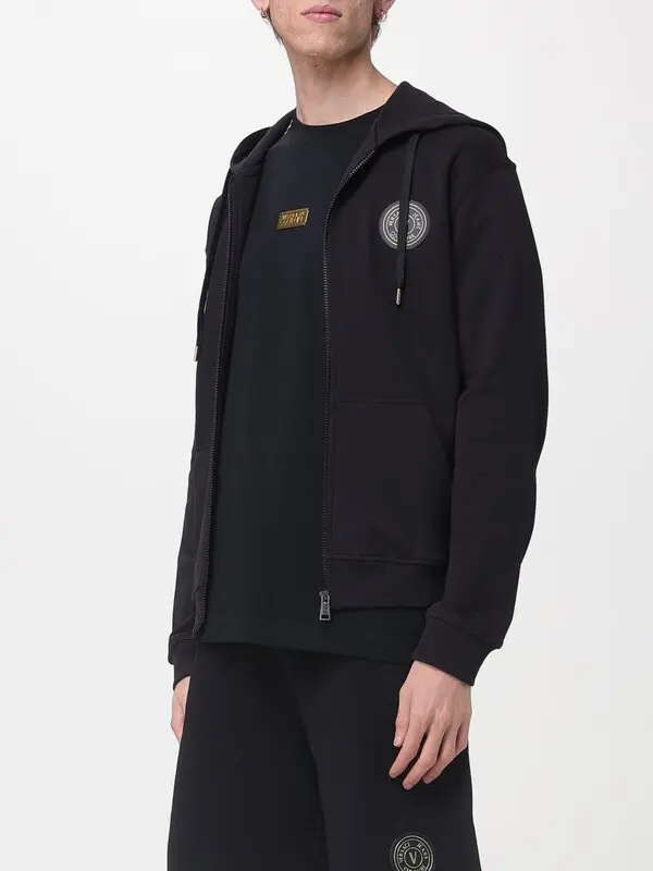Versace Hooded Zip Sweatshirt