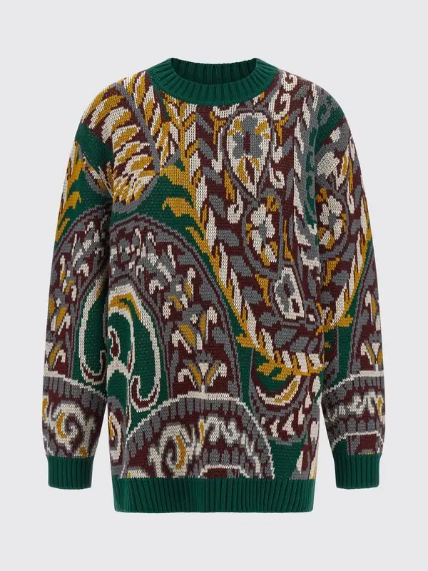 Etro Patterned Pullover Sweater - Multicolor
