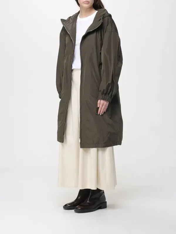 Max Mara Oversized Hooded Parka - Green