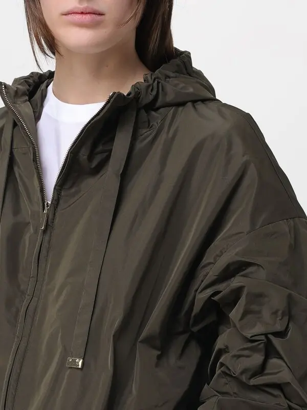 Max Mara Oversized Hooded Parka - Green