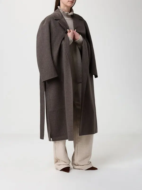 Max Mara Virgin Wool Coat - Red