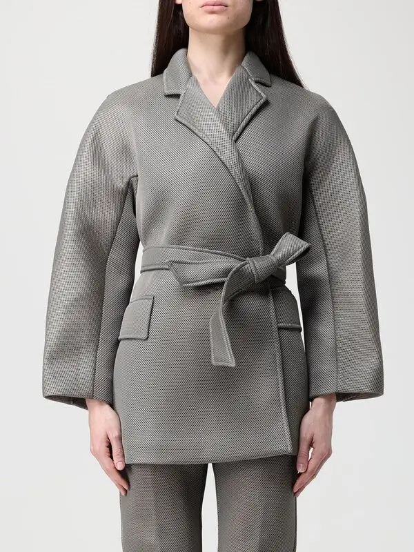 Max Mara Polyester Wrap Jacket