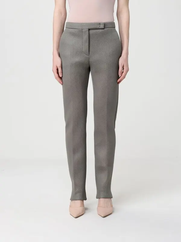 Max Mara Mesh Tailored Trousers - Mastic