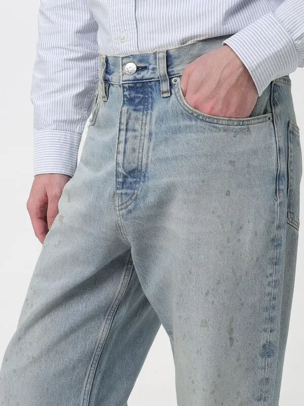 SUNFLOWER Wide Leg Cotton Jeans