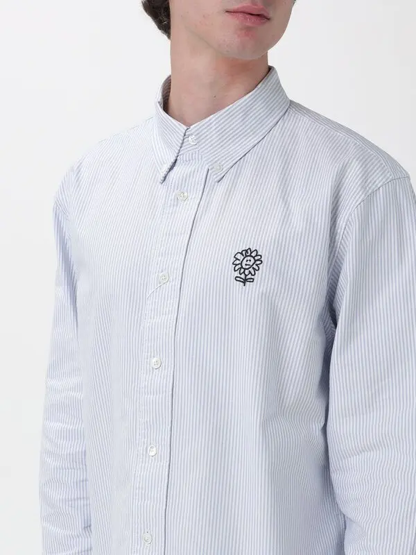 SUNFLOWER Cotton Casual Shirt - Blue
