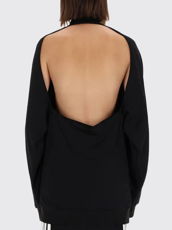 Balenciaga Zip Up Sweatshirt - Black
