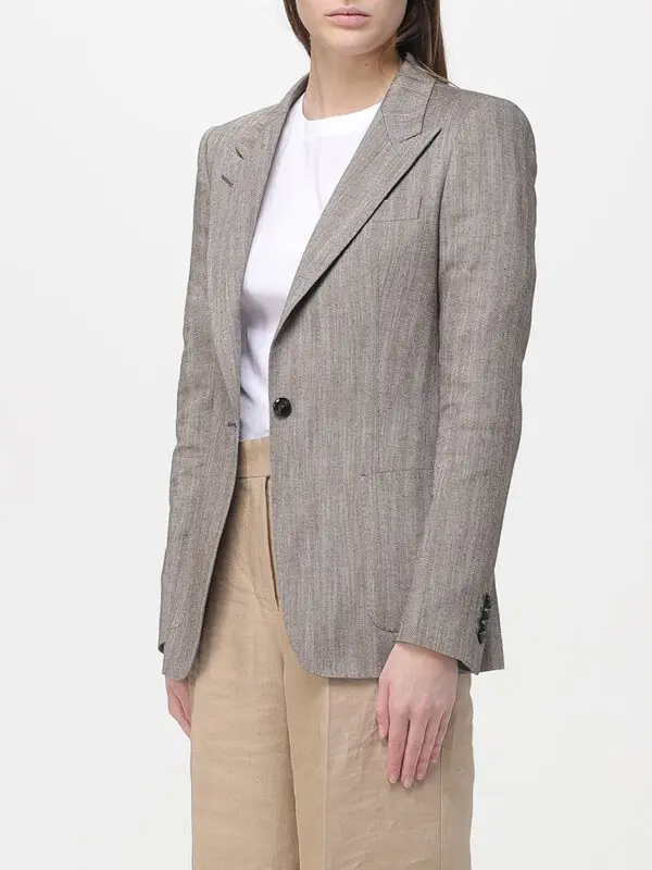 Tagliatore Single-breasted Wool Blend Blazer