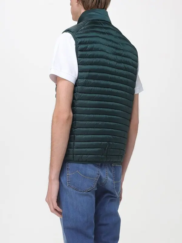 SAVE THE DUCK Padded Zip Puffer Jacket - Green