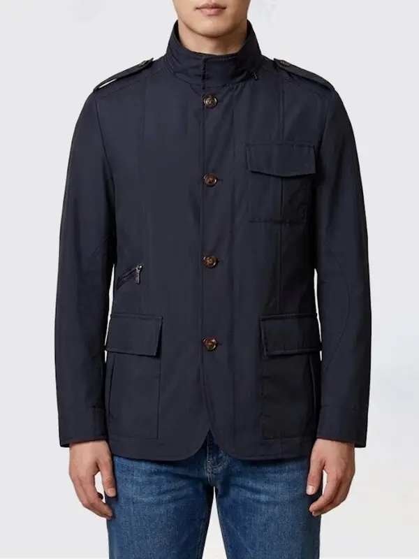 MOORER Portokm Lightweight Polyester Gabardine And Taffeta Jacket