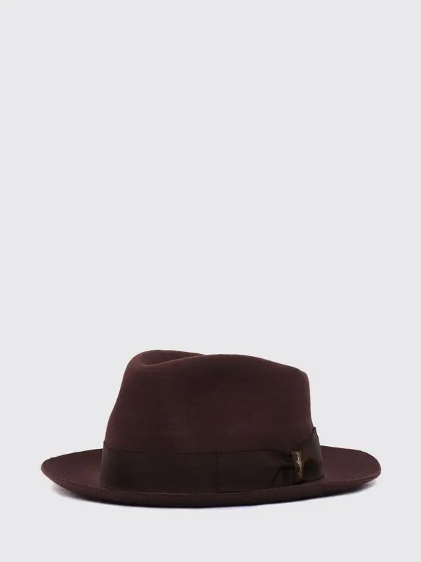 Borsalino Fedora Hat - Brown