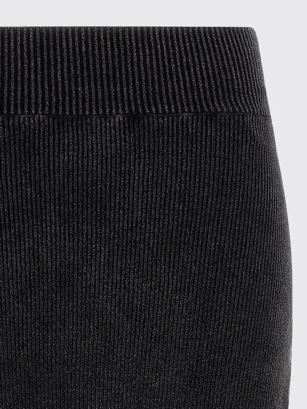 Alexander Wang Ribbed Knit Pencil Skirt - Black