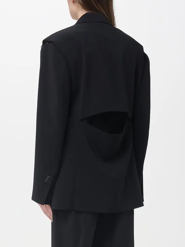 Patrizia Pepe Single Breasted Jacket - Black
