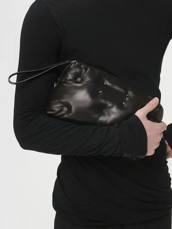 MAISON MARGIELA Padded Leather Clutch