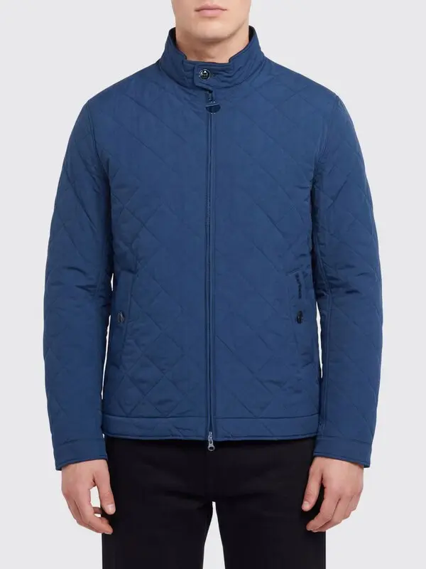 Barbour Tyneside Quilted Nylon Jacket - Blue