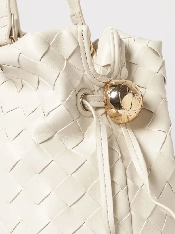 Liu Jo Woven Shoulder Bag - White